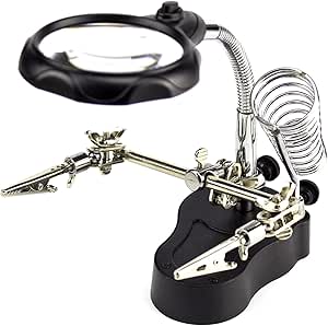 Amazon.com: Welder 3 in 1 Welding Magnifying Glass Auxiliary Clip ...