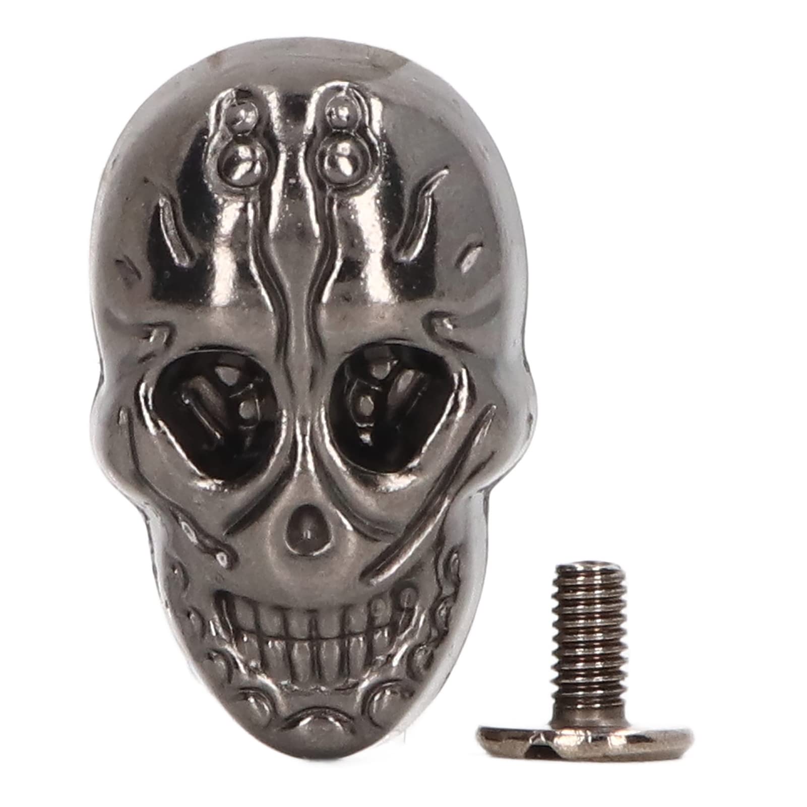 Amazon.com: Pssopp 50Pcs Antique Skull Rivet Stud, DIY Head Punk Metal ...