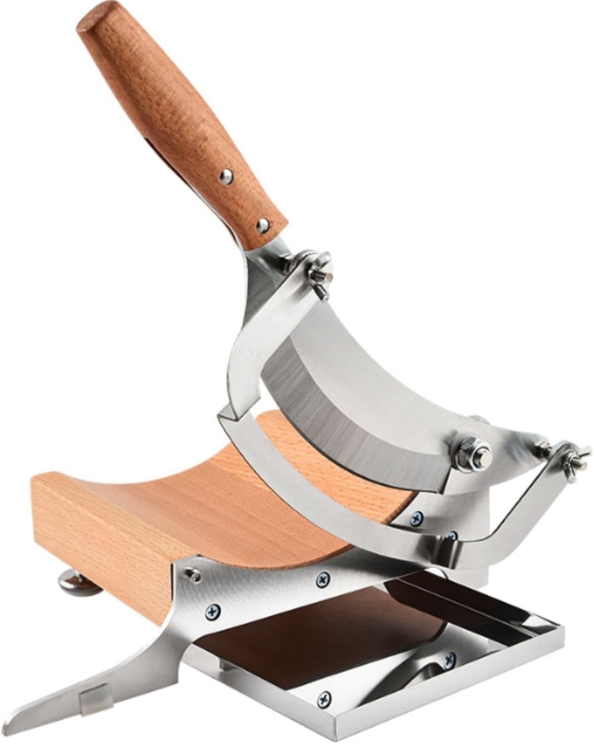 Amazon.com: bangminda Stainless Steel Manual Meat Slicer,Manual Frozen ...