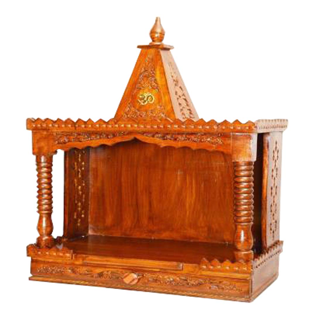 Buy Makan Wooden Temple/Home Temple/puja mandir/Wooden Temple/Temple ...