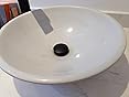 Durx-litecrete Concrete 16" Bathroom Vessel Sink, Round Bathroom Sink ...