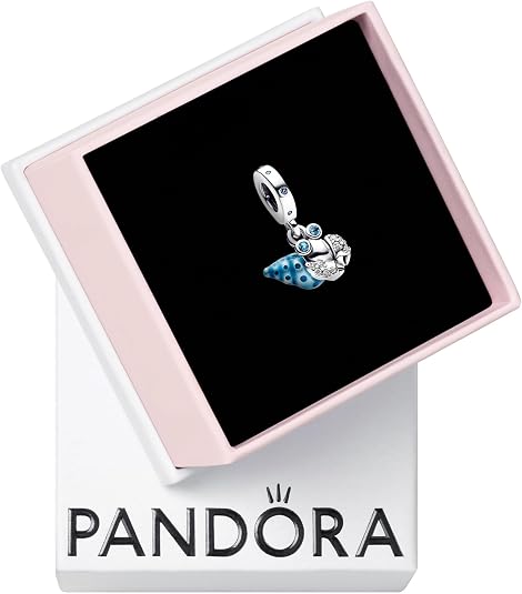 Amazon.com: PANDORA Dije colgante de cangrejo ermitaño que brilla en la ...