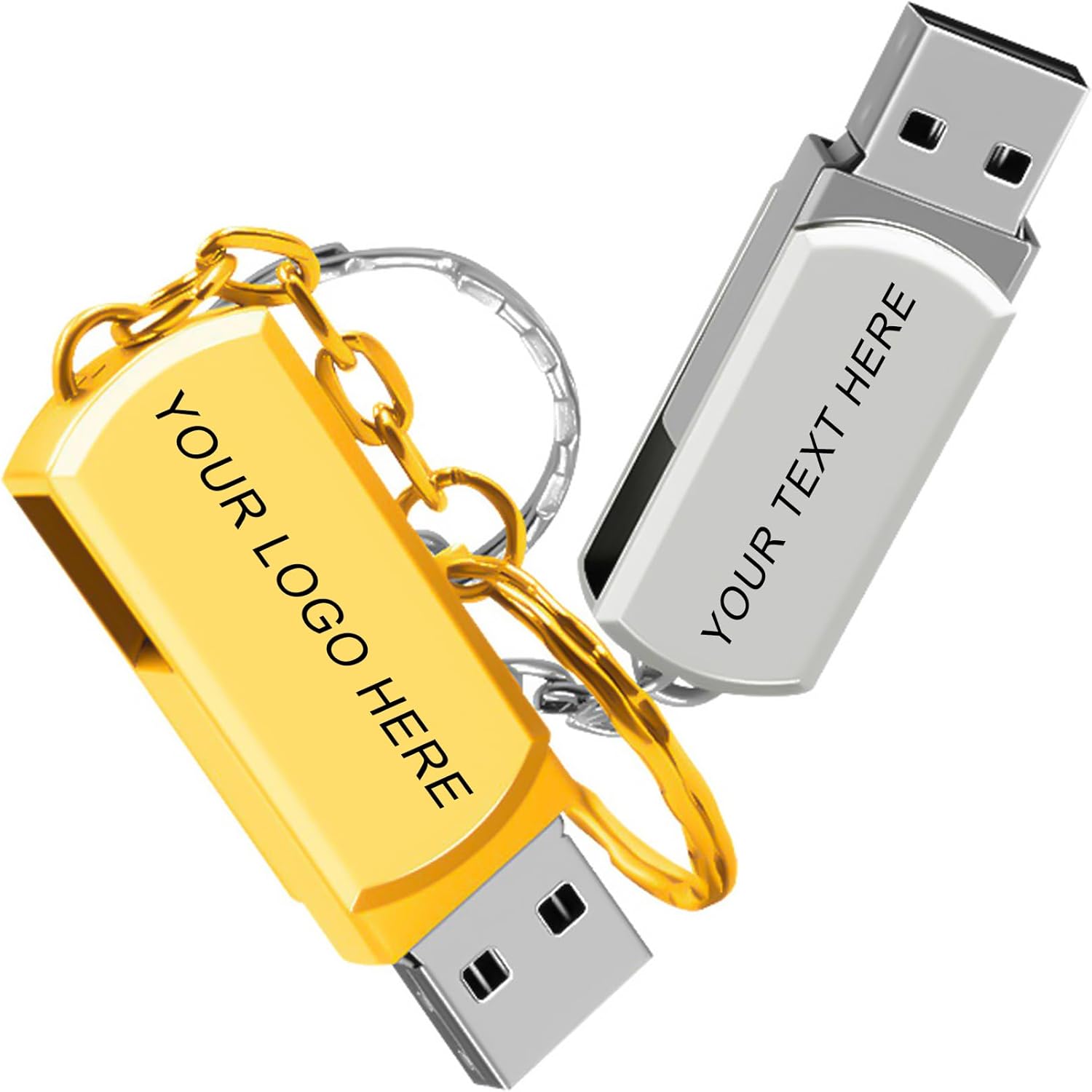 Amazon.com: Custom 2.0 USB Flash Drive, 2GB, 4GB, 8GB, 16GB, 32GB, 64GB ...