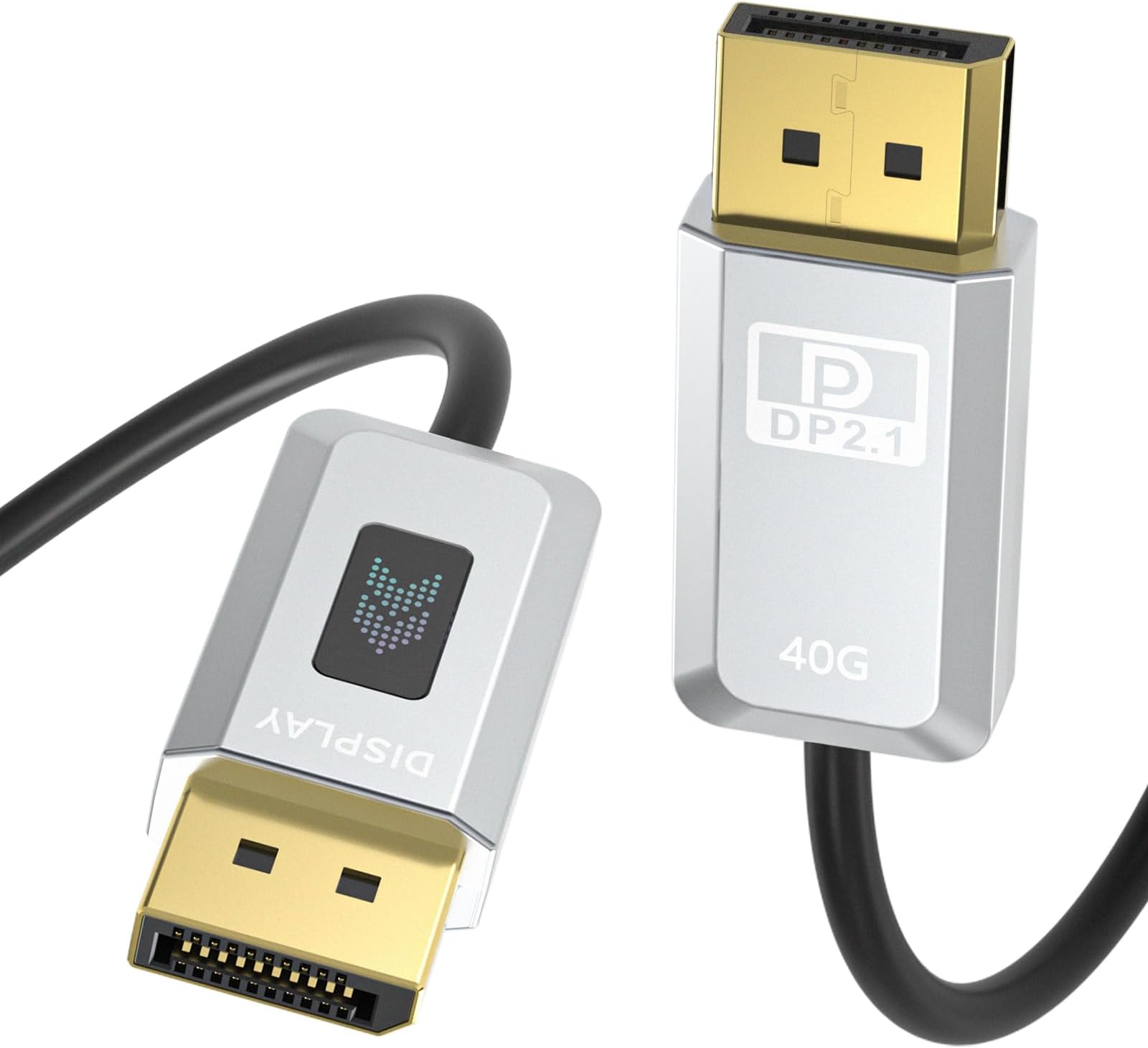 Fiber Optic DisplayPort 2.1 Cable, DP 2.1 Cable[16K@30Hz, 8K@60Hz, 4K ...