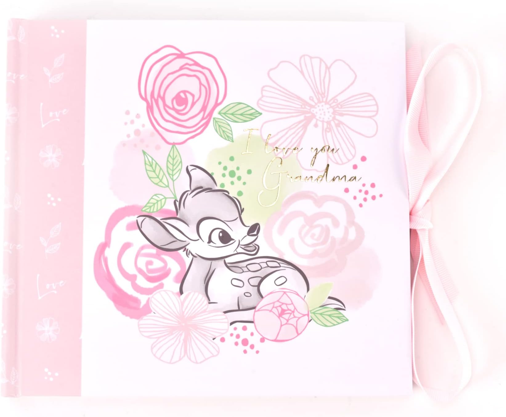 Amazon.com: Happy Homewares Bambi I Love You Grandma Pink Photo Album ...