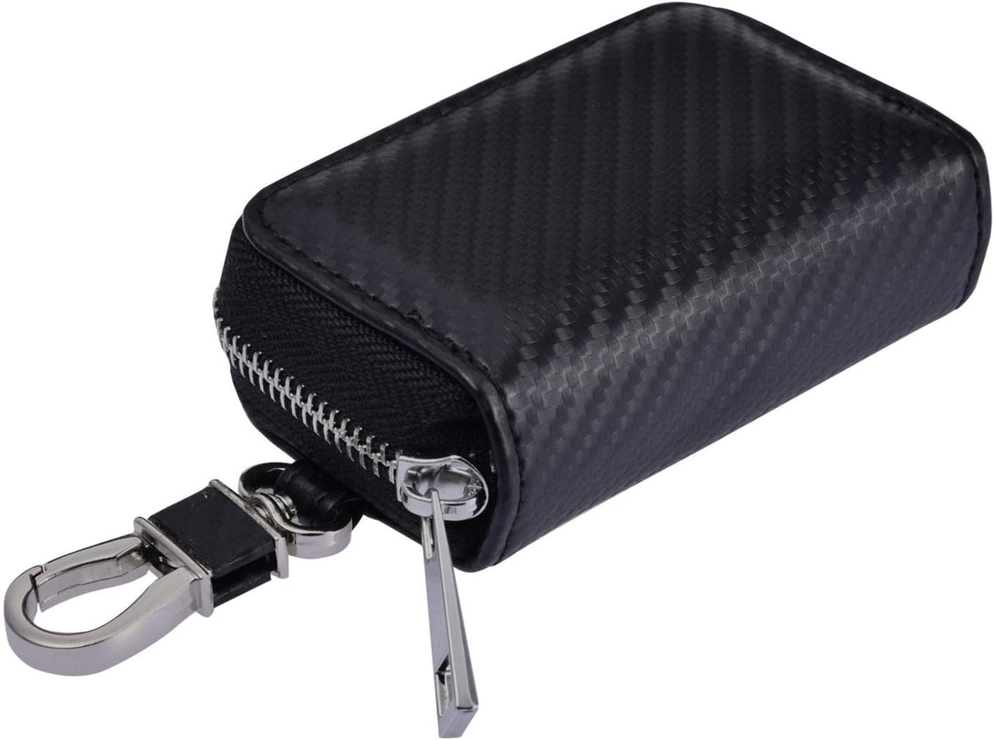 IAZE Faraday Pouch, Luxury Key Fob Leather Bag with Zipper, Protect for ...