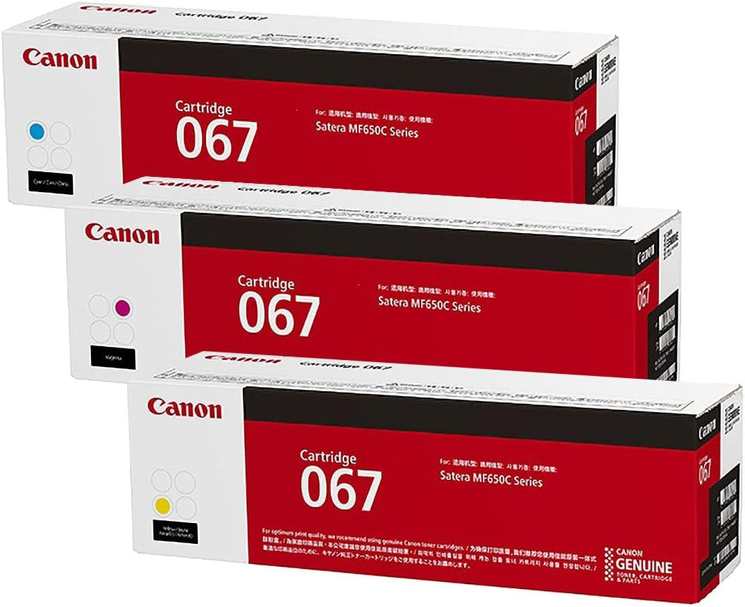 Amazon.co.jp: Canon 067 ブラックトナーカートリッジ 大容量 MF656Cdw MF654Cdw MF653Cdw ...