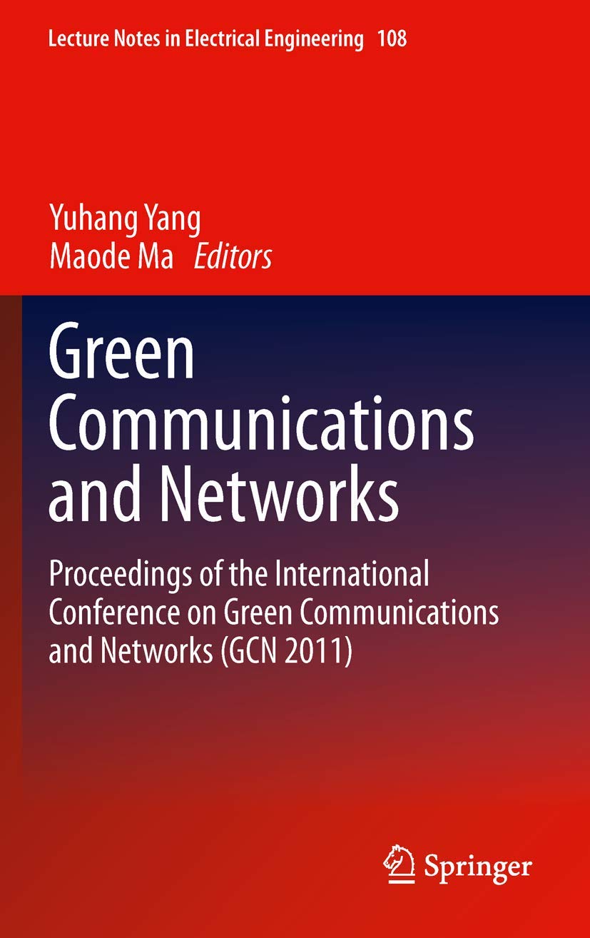 Green Communications and Networks: Proceedings of the International ...
