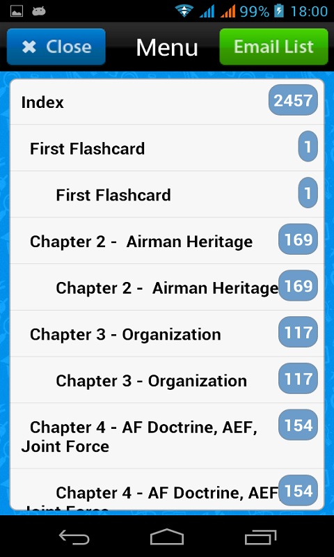 Air Force PDG Flashcard System - 2013-2015:Amazon.de:Appstore for Android