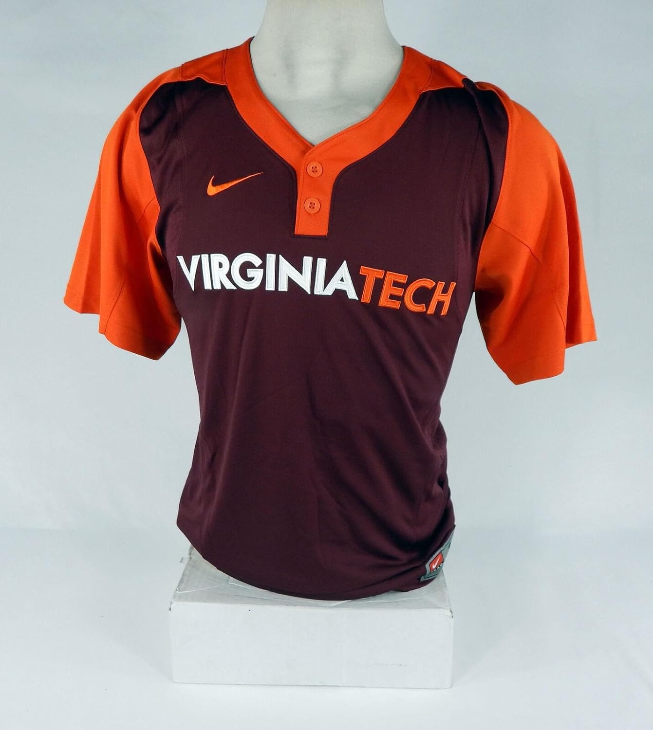 Virginia Tech Hokies Game Issued Maroon Jersey Softball S DP66035 ...