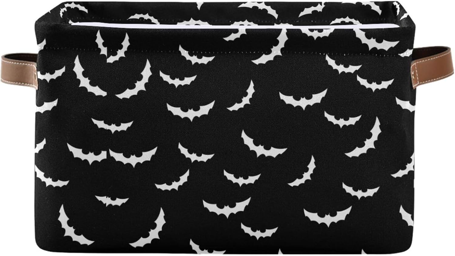 Amazon.com : XUWU Storage Basket Bin Bats Halloween Goth Organizer ...