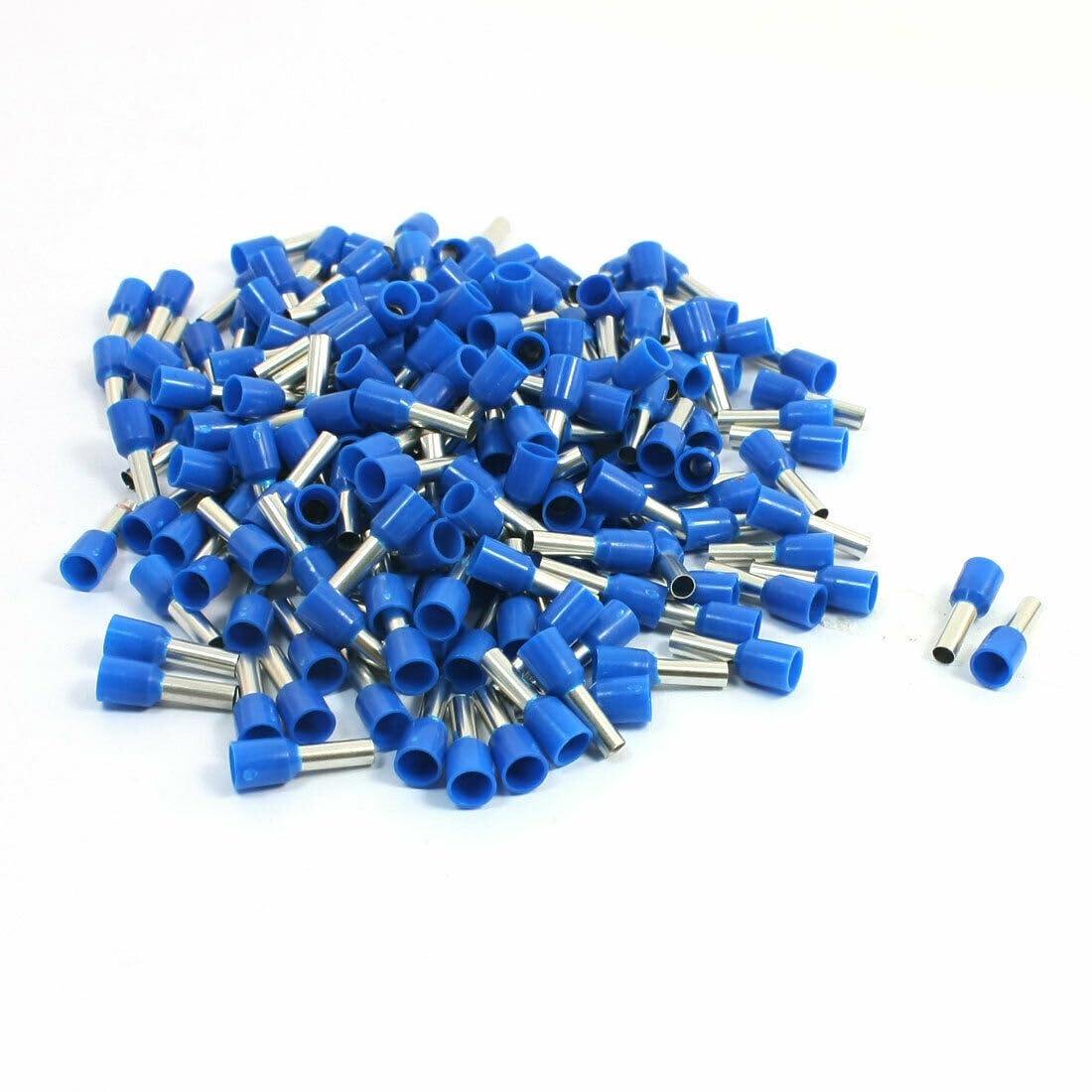 190 Pcs Blue E4009 Plastic Sleeve Pre-Insulate Ferrules Terminals for ...