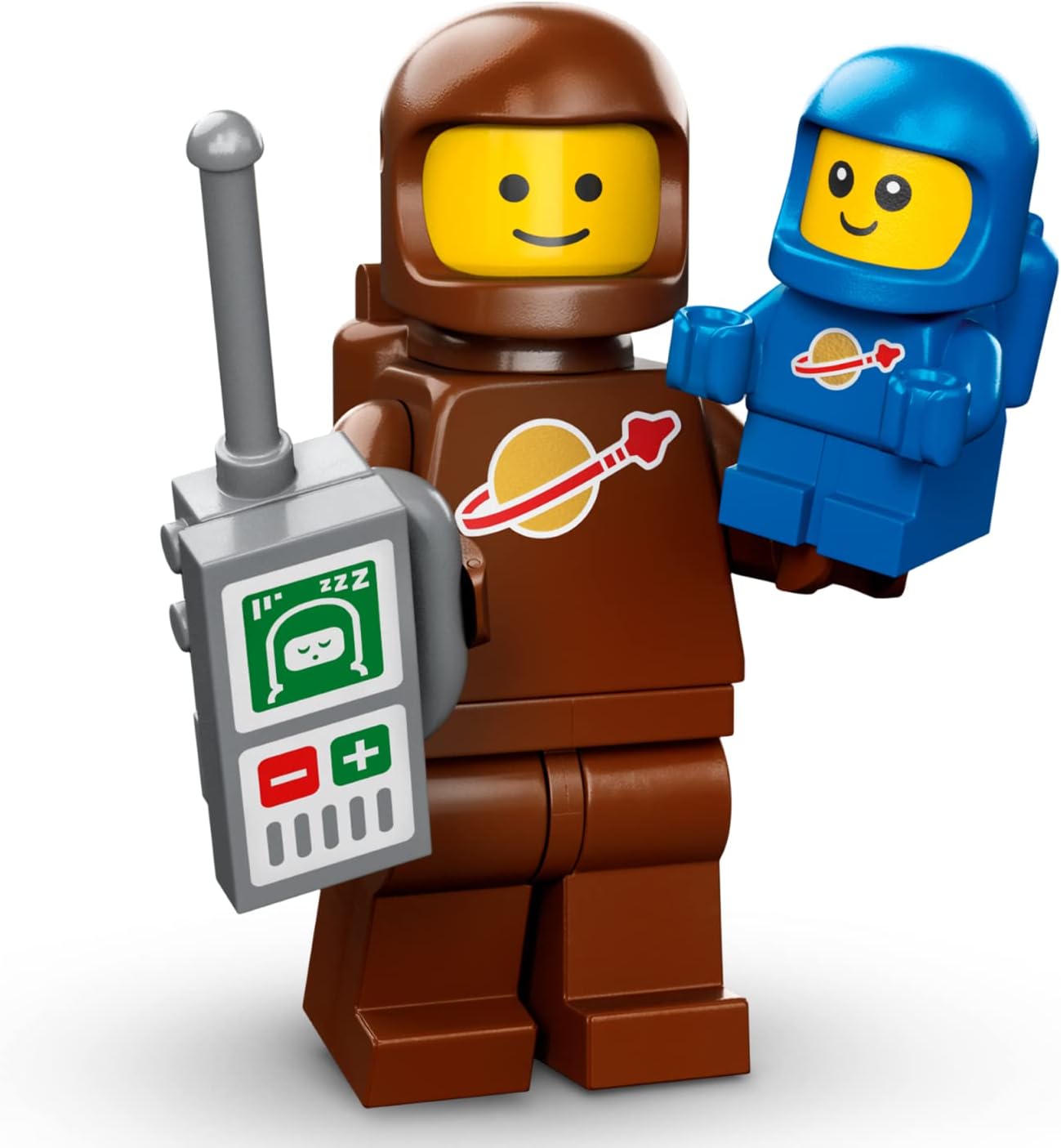 LEGO Minifiguras Coleccionables Serie 24 - Astronauta café y Spacebaby ...