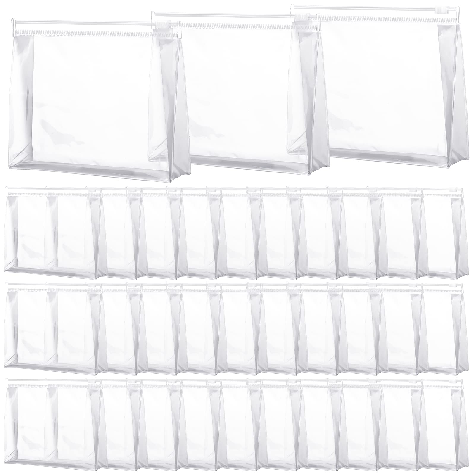 Amazon.com : Xuniea 50 Pieces Mini Clear Makeup Bag Small Clear Zipper ...