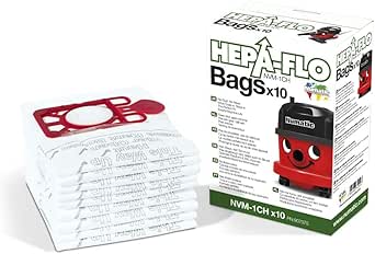 GENUINE Numatic Henry Hetty NVM-1CH HepaFlo Vacuum Cleaner Dust Bags ...