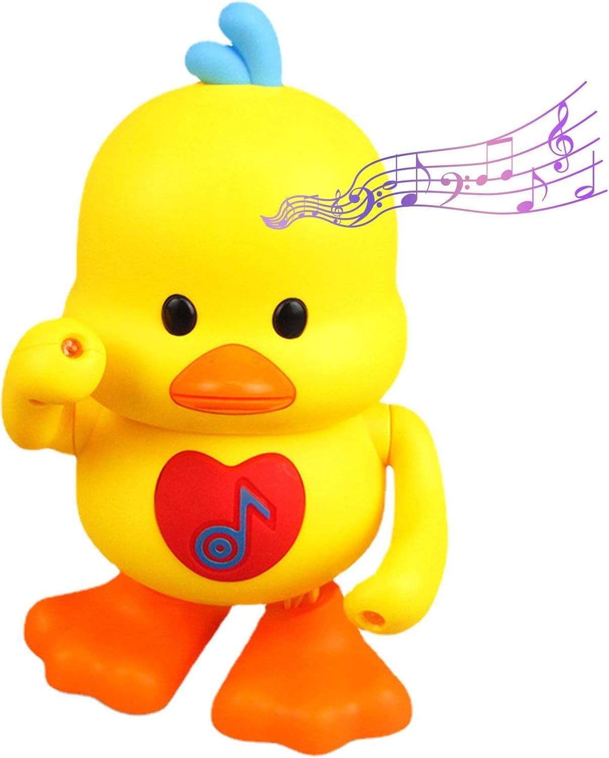 Pato Musical para Bebê,Andar e dançar brinquedo de pato amarelo | Pato ...