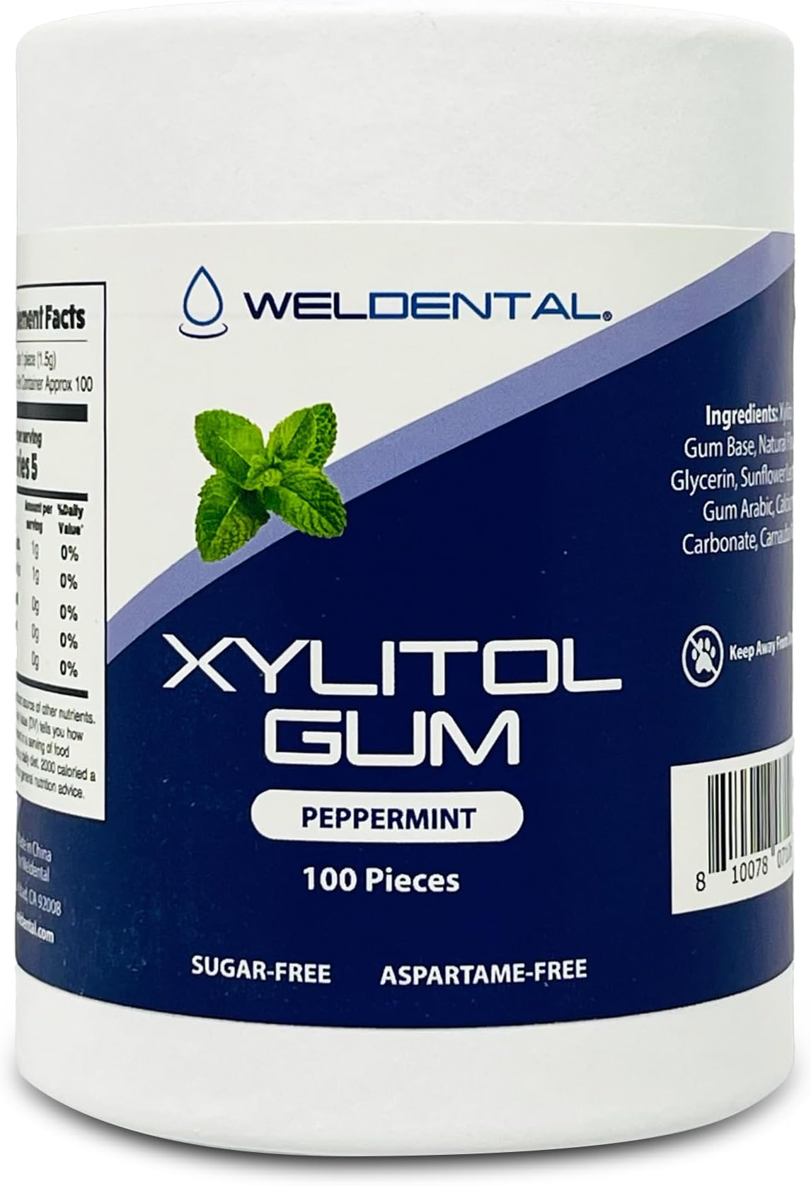 Amazon.com : Spry Greent Tea Gum Xlear 100 Gum : Chewing Gum : Grocery ...
