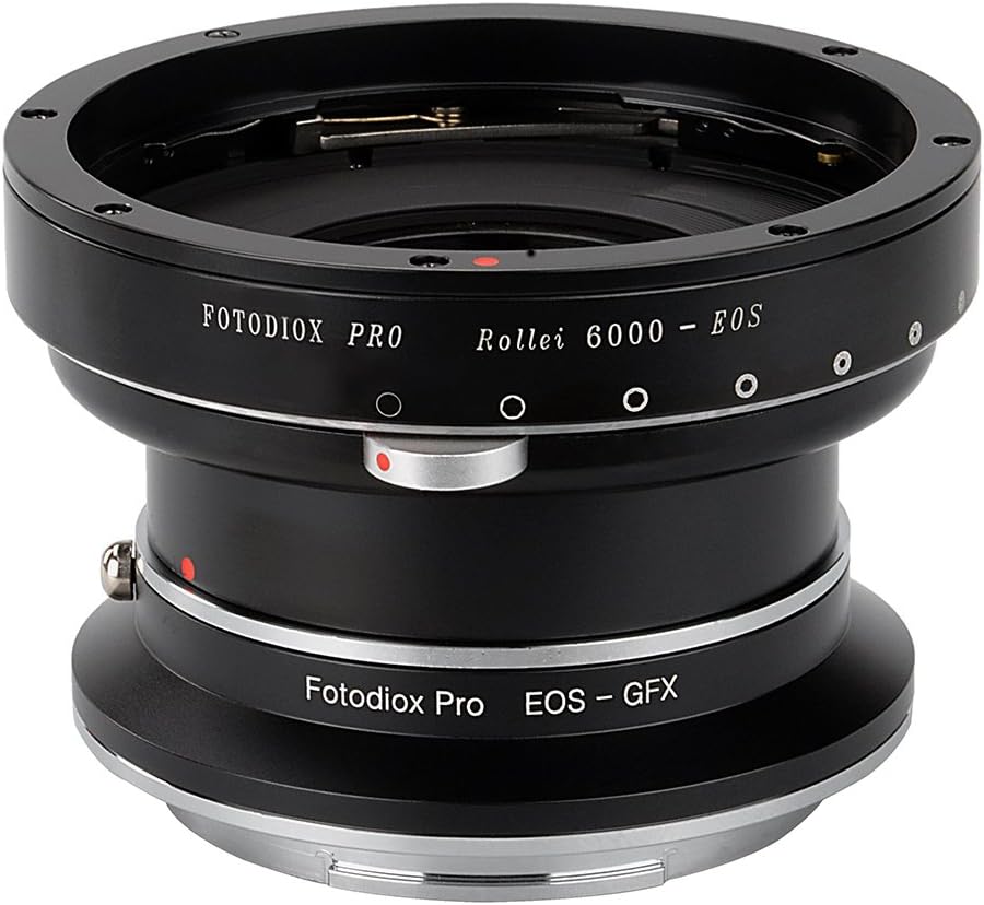 Amazon.com : Fotodiox Pro Lens Mount Double Adapter, Rollei 6000 ...