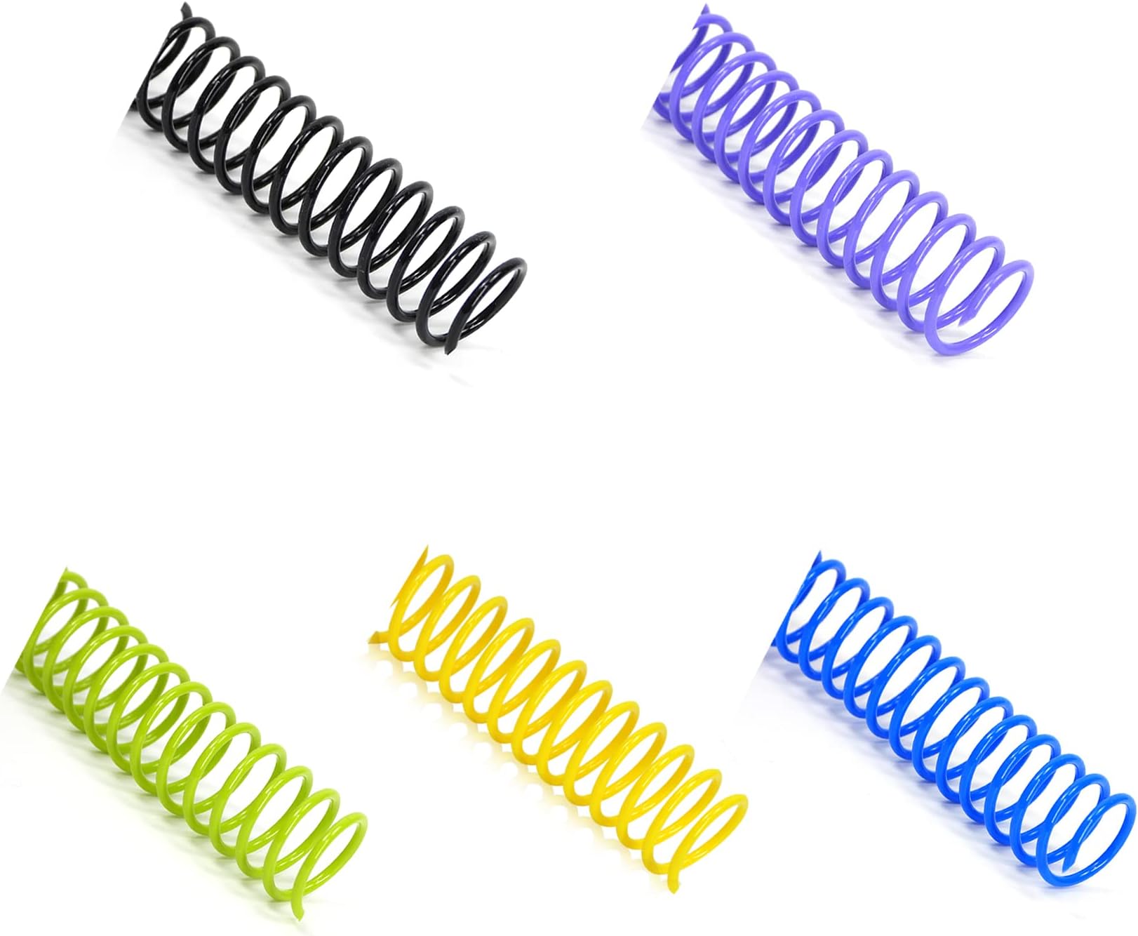 Amazon.com : Rayson 15.9mm Coil bindings Spines, 5/8" Multicolored ...
