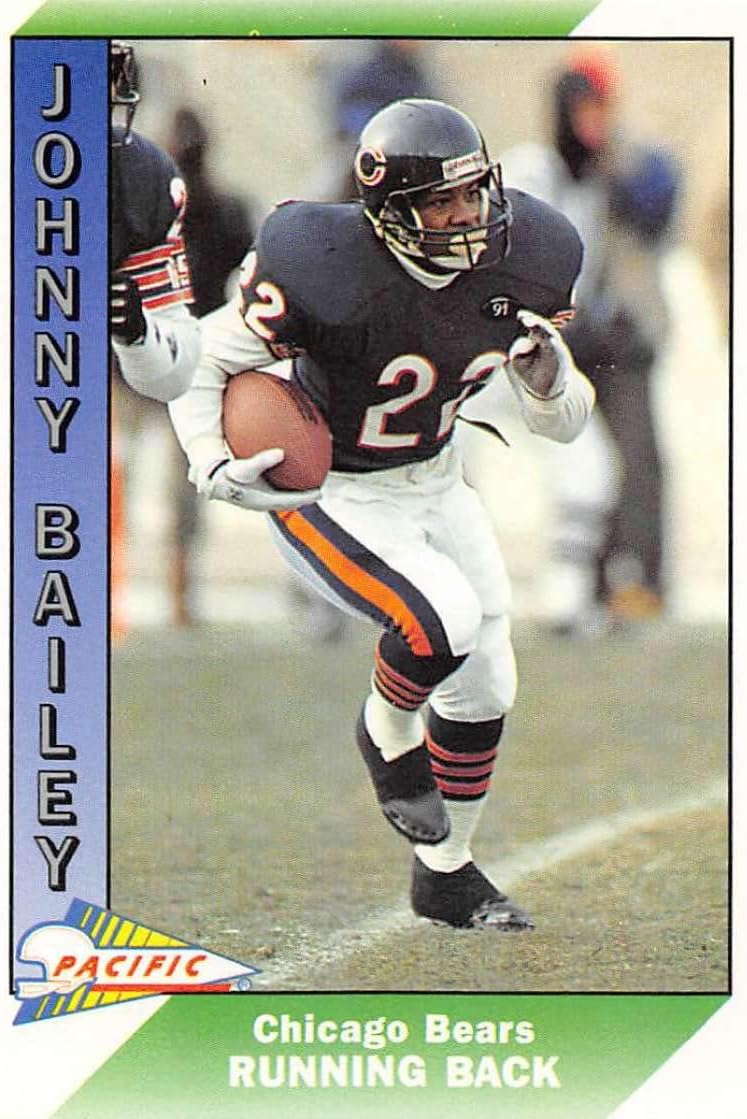 Amazon.com: 1991 Pacific Football #40 Johnny Bailey Chicago Bears ...