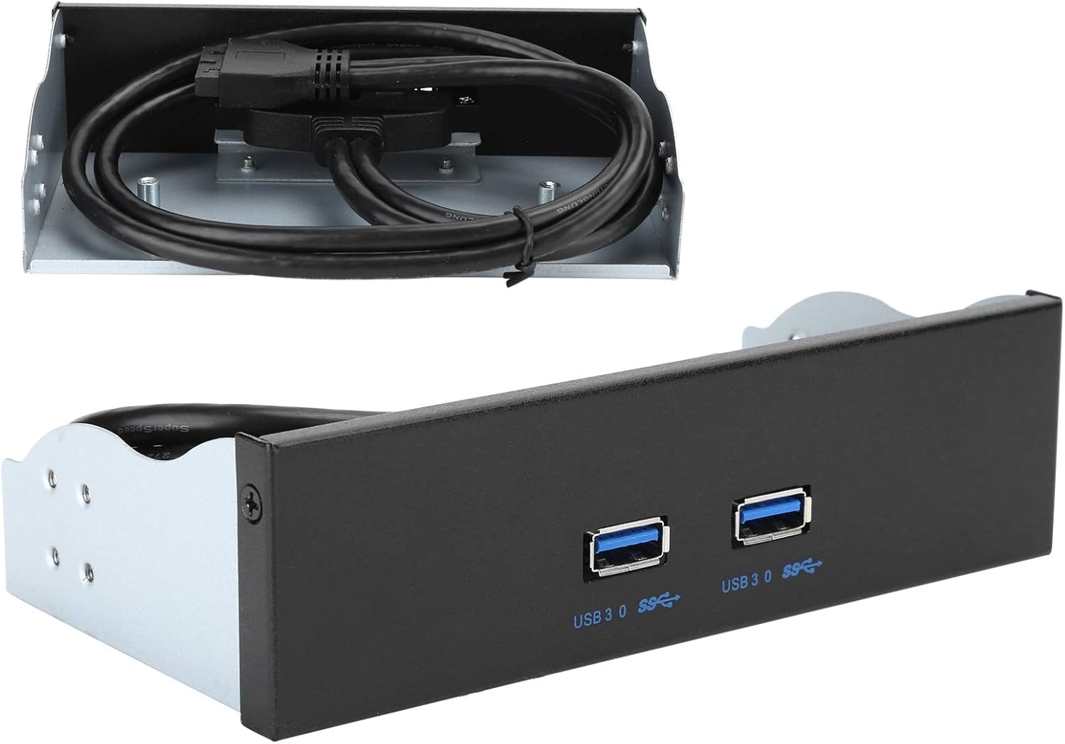 Amazon.com: USB Front Panel Adapter - BesCable 2 Ports USB 3.0 Front ...