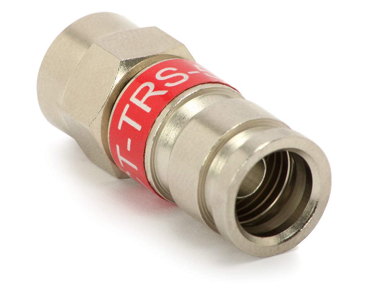 Rg58 Cable 50pc RG59 Coaxial Fittings Surveillance Cable Compression ...