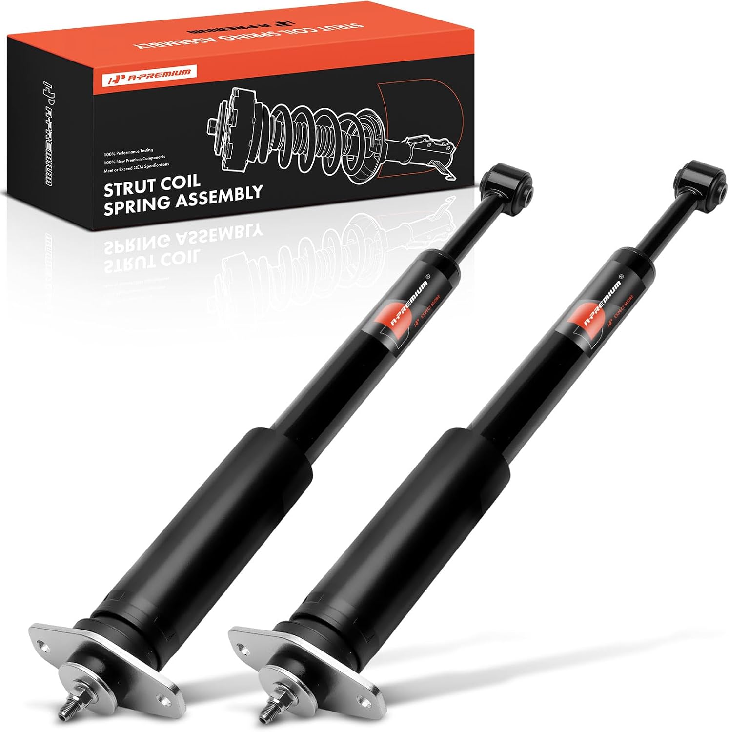 Amazon.com: A-Premium Rear Shocks Compatible with Dodge Charger 2011 ...