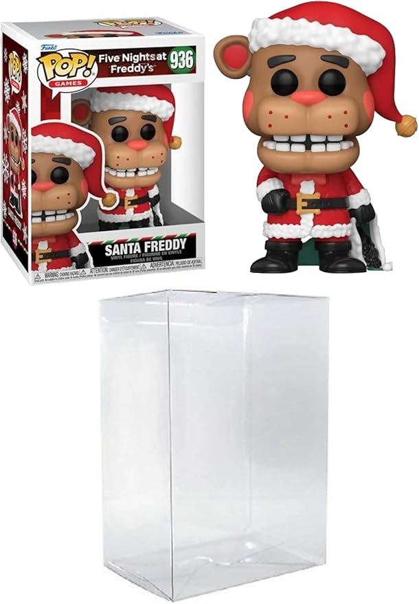 Amazon.com: Funko Pop! Games: Five Nights at Freddy's Holiday - Santa ...