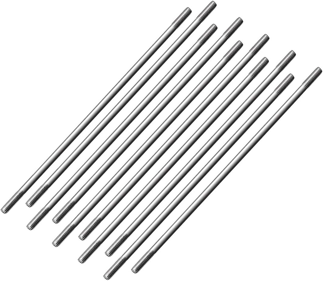 Amazon.com: uxcell M3x120mm Pushrod Connector Stainless Steel Rod ...