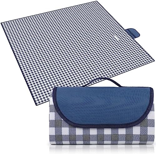 Azuma Family Picnic Blanket Waterproof Travel Rug Camping Mat Grey ...