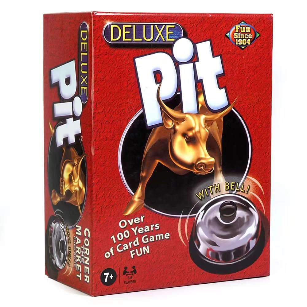 Buy Cute Fish Deluxe Pit Card Game with Silver-Toned Bell - Timeless ...