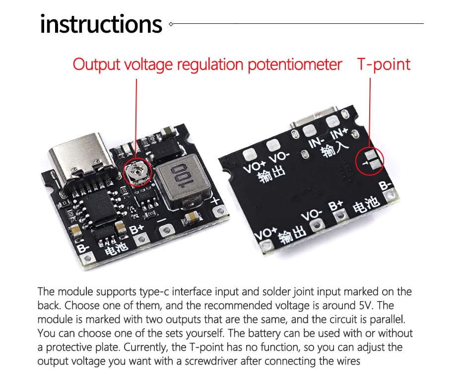 Snapklik.com : 18650 Lithium Li-ion 3.7V 4.2V Battery Charger Board DC ...