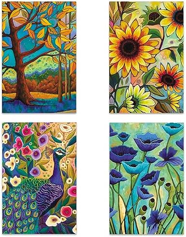 Amazon.com : Tree-Free Greetings 12 Pack All Occasion Notecards,Eco ...