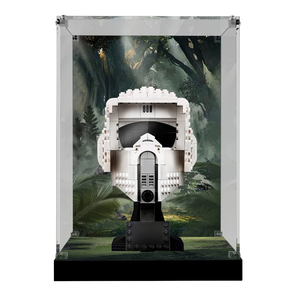 Buy Acrylic Display Case for Lego Scout Trooper Helmet 75305 - Lego ...