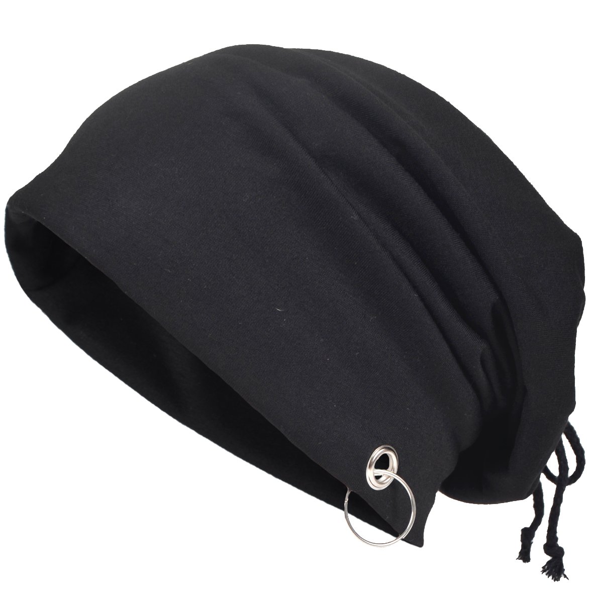 Thin Skull Cap VECRY Men's Slouch Beanie - Thin Hollow Skullcap For ...