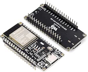 Amazon.com: waveshare ESP32-C6 RISC-V Microcontroller WiFi 6 Development Board, Adopt ESP32-C6 ...