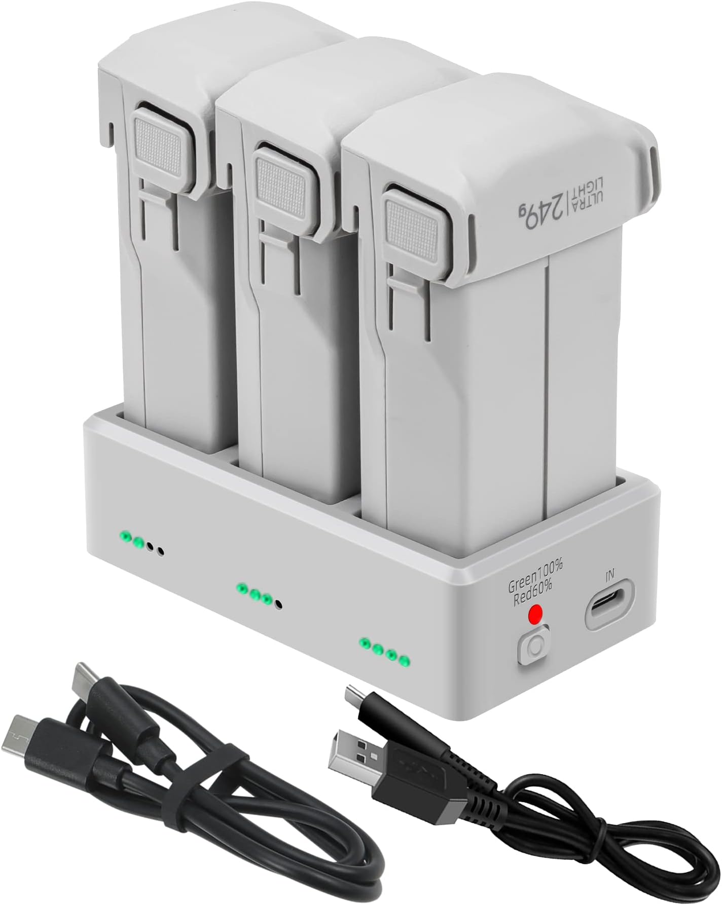 Amazon.com: Hanatora Charger Hub with Storage Charging for DJI Mini 3 ...