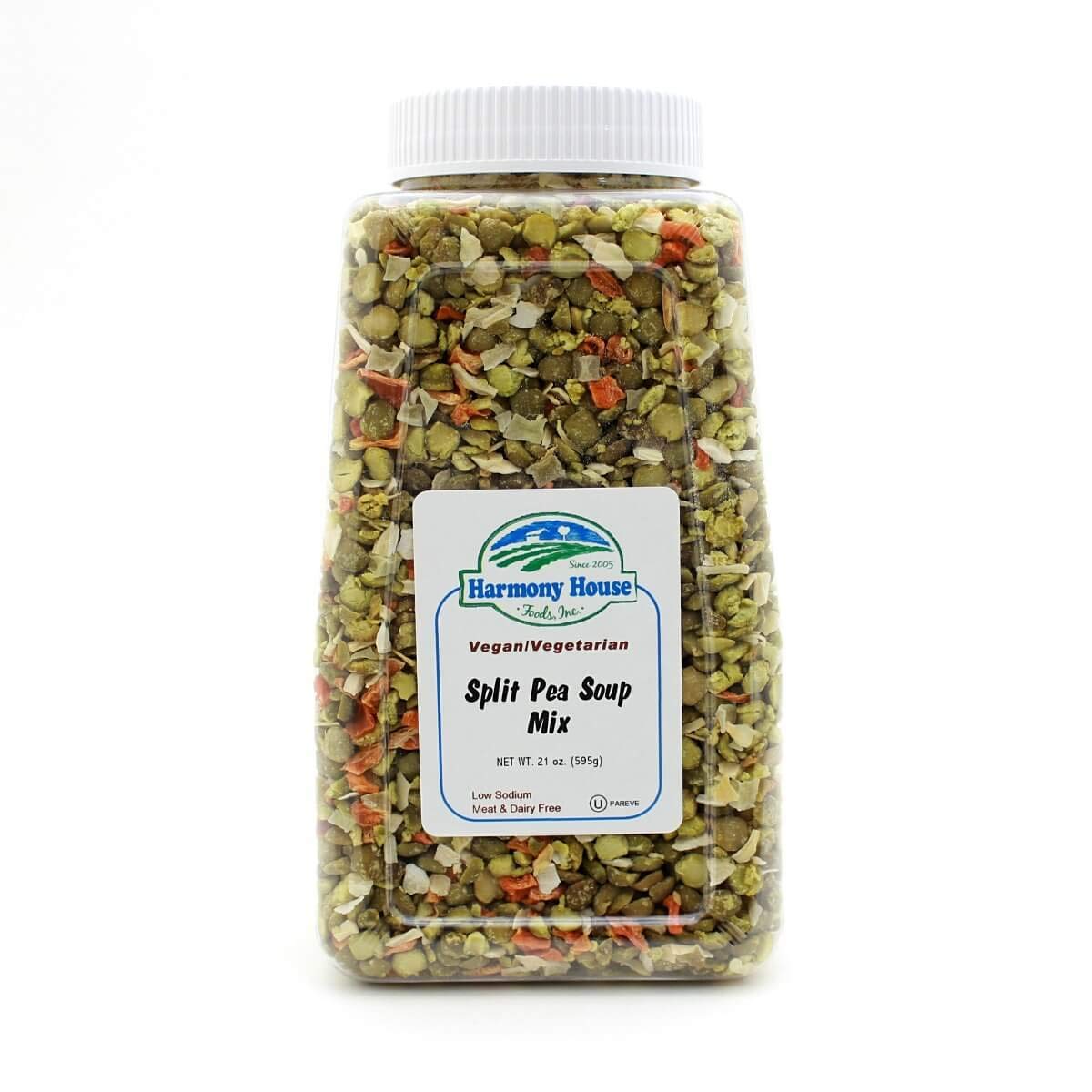 Amazon.com : Harmony House Foods Split Pea Soup Mix - Air Dried ...
