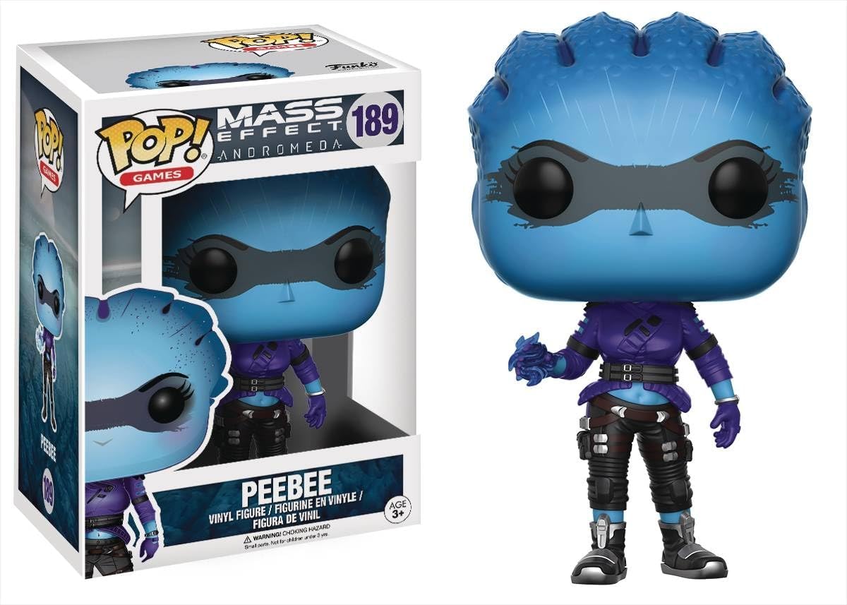 Amazon.com: Funko POP Games: Mass Effect Andromeda Peebee Toy Figure ...