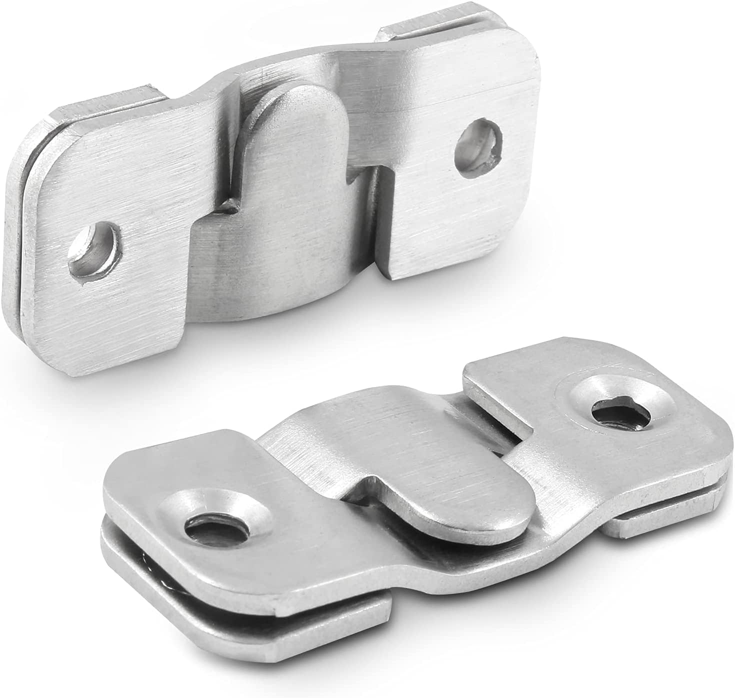 Flush Mount Brackets Heavy Duty Metal, 44x 19 mm Interlocking Connector ...