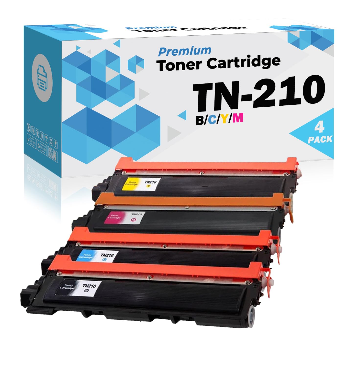 Ultra Toner® Compatible Replacement Toner Cartridge for Brother TN-210 ...
