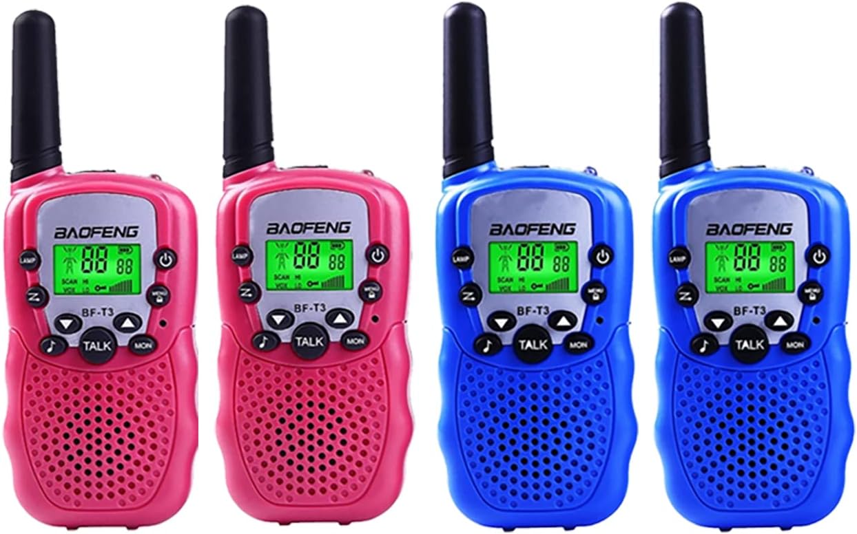Amazon.com: BAOFENG BF-T3 Walkie Talkies for Kids UHF 22 Channels ...