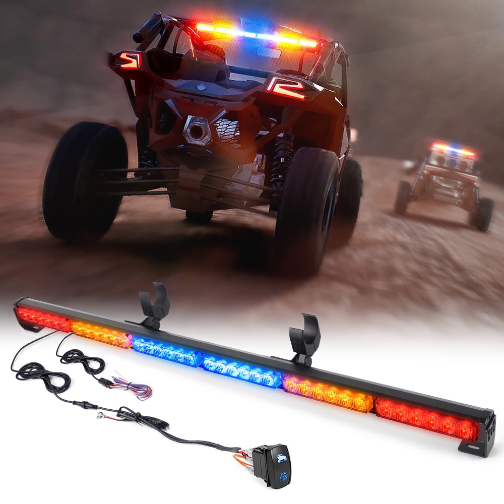 Snapklik.com : Xprite 36" Rear LED Chase Light Bars, All In One w ...