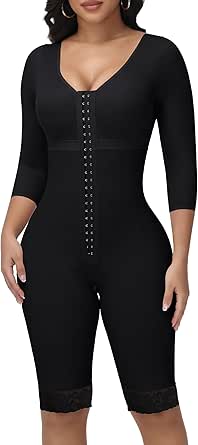M MYODRESS Faja Body Shaper Tummy Control Full Body Curvy Fajas with ...