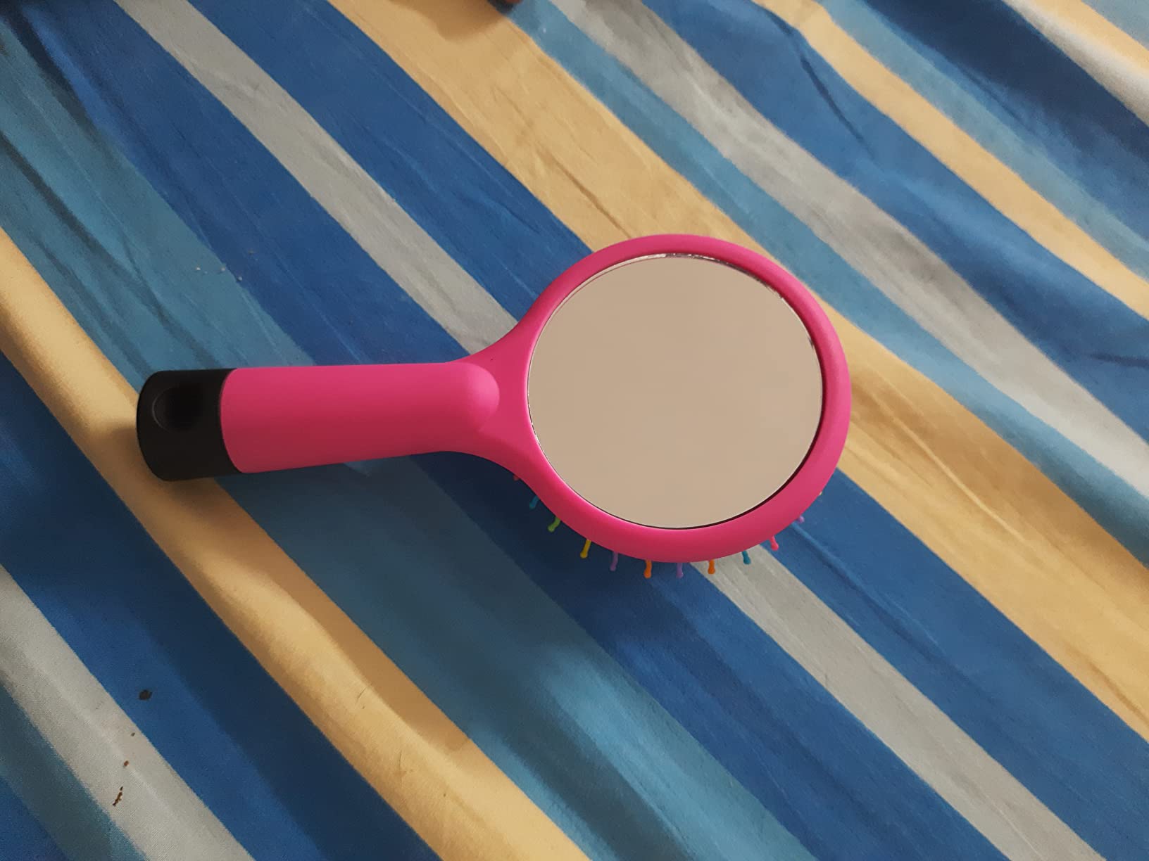 Buy MINISO Rainbow Hair Brush Portable Women Comb for Hair Styling with ...