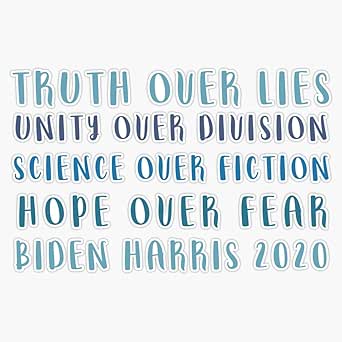 Amazon.com : Truth Over Lies Sticker Vinyl Bumper Sticker Decal ...