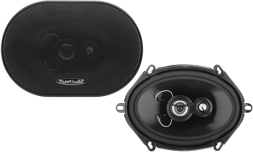 Amazon.com: PLANET AUDIO TRQ573 Torque Series Speakers (5" x 7", 3 Way ...