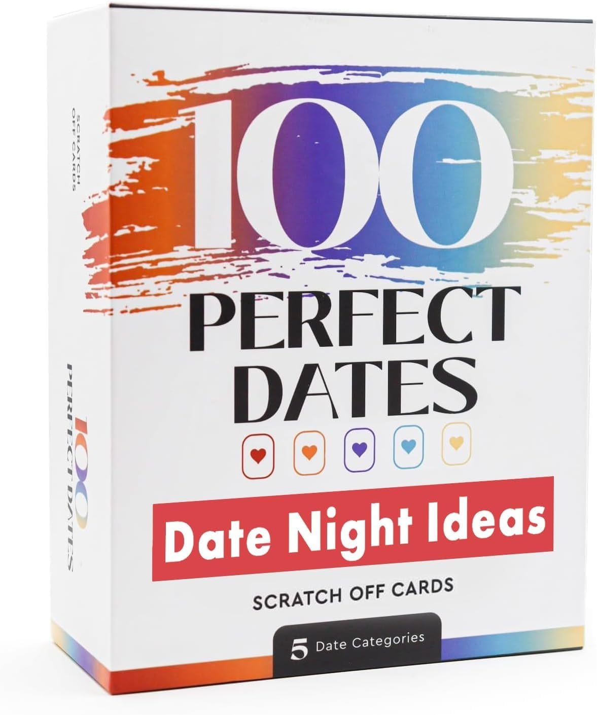 Amazon.com: 100 Date Night Ideas Scratch-Off Cards: Fun & Romantic Game ...