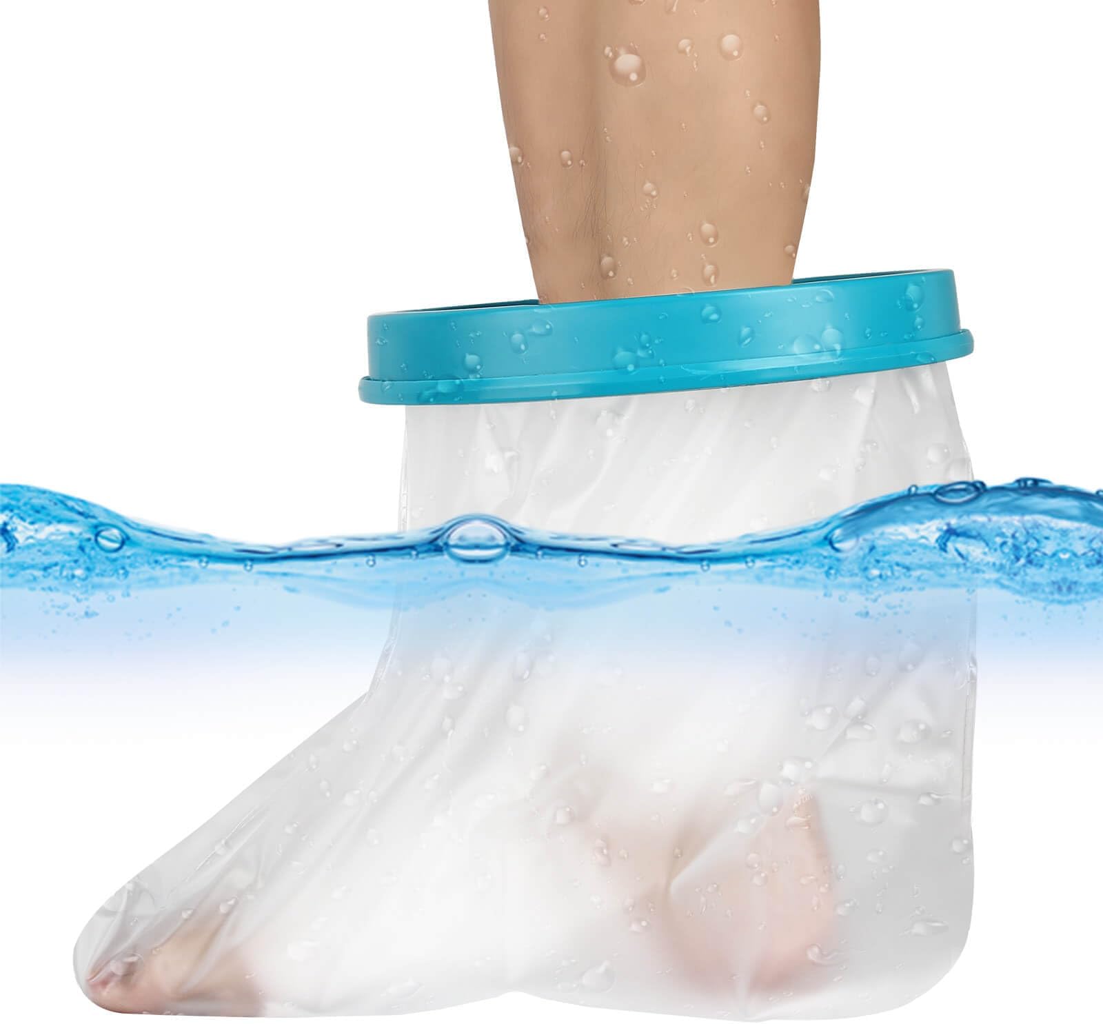 Amazon.com: Waterproof Foot Cast Cover for Shower Adult, Reusable ...