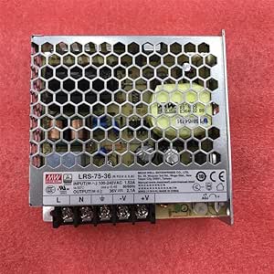 Amazon.com: Mean Well LRS-75-36 75.6W Single Output Switching Power ...